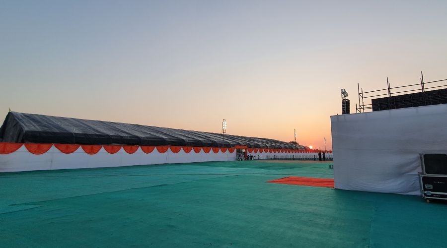 Jay Gurudev Structures - 150 Ft Span Structure