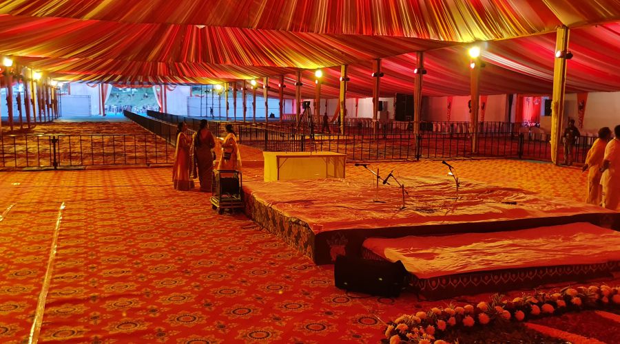 Jay Gurudev Structures - 150 Ft Span Structure